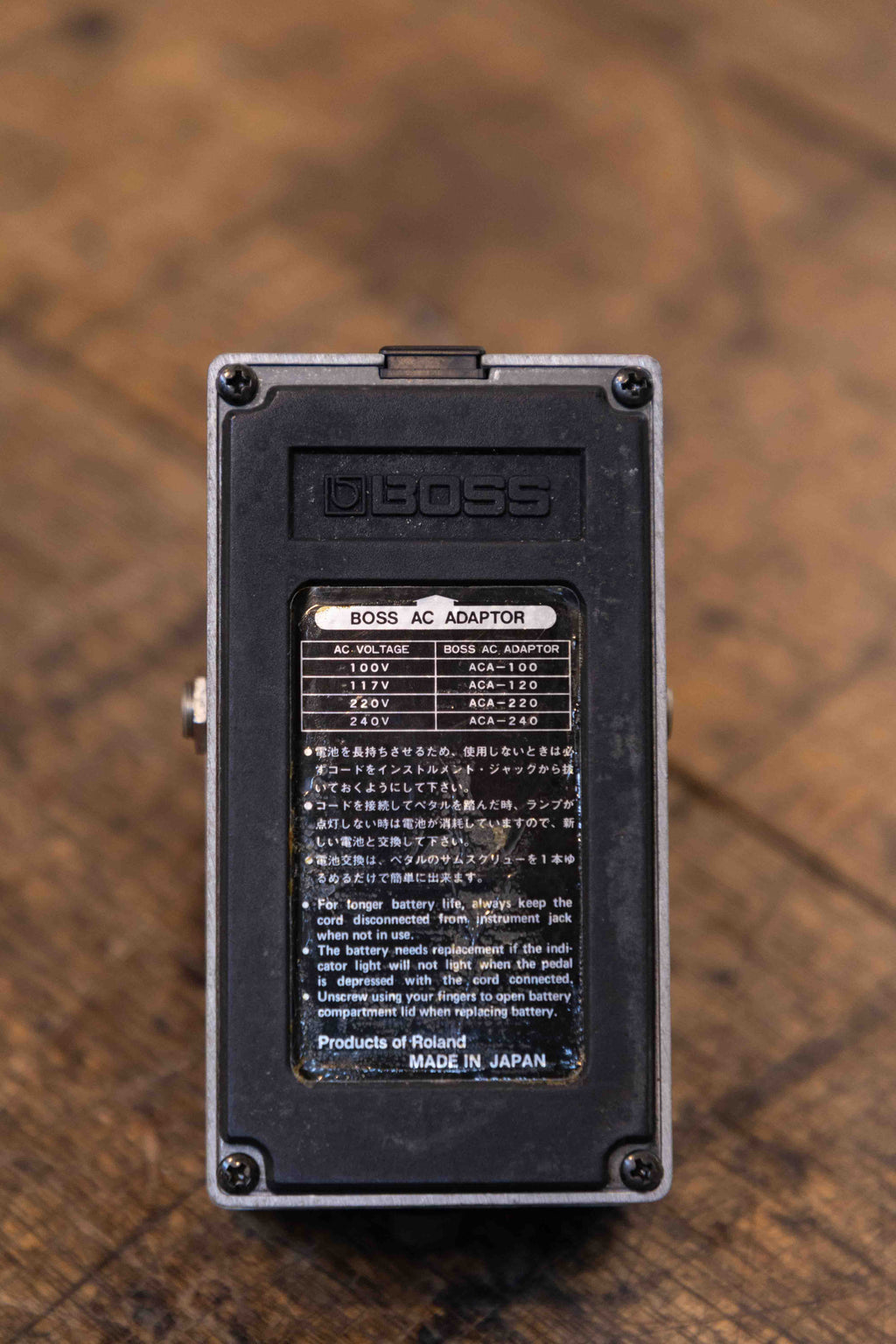 1983 Boss NF-1 Noise Gate (Black Label) – Clingan Guitars