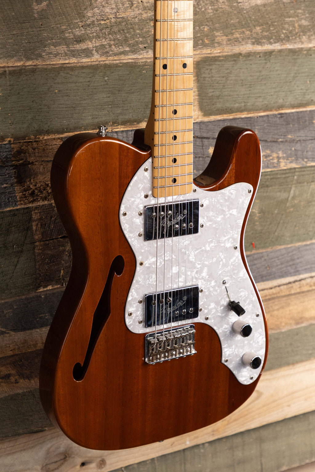 2010 Fender TN-72 Mahogany Thinline Telecaster Reissue MIJ – Clingan ...