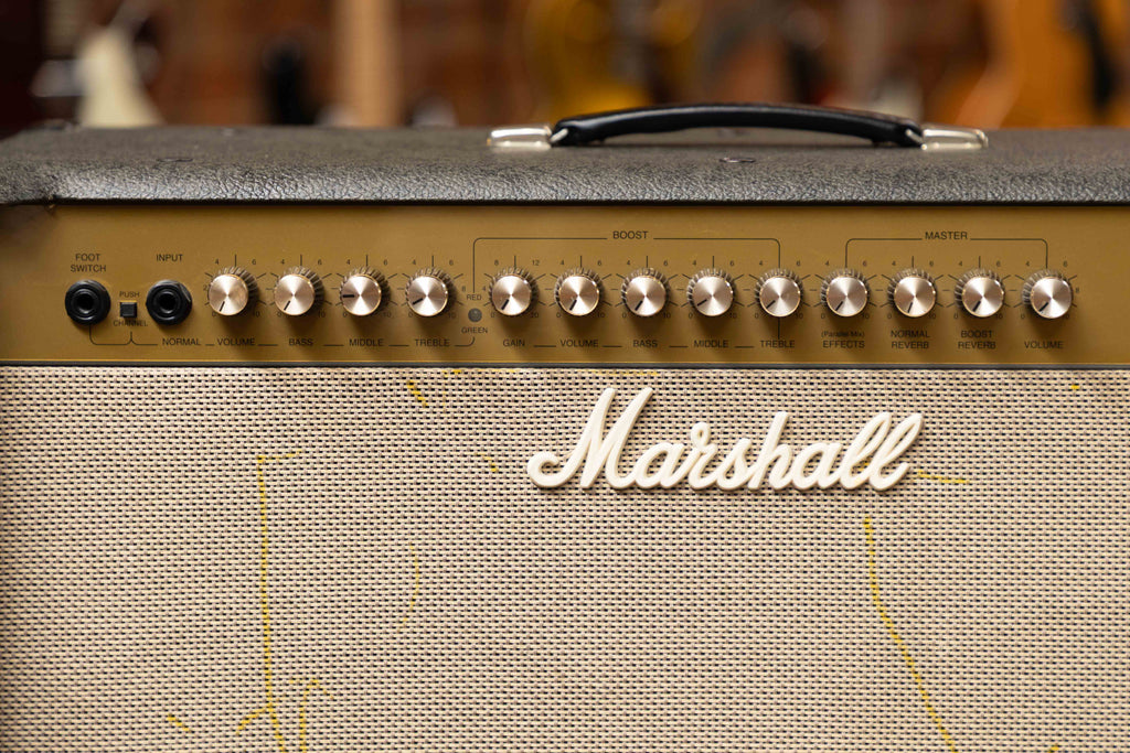 Marshall JTM 60 2-Channel 60-Watt 2x12" Guitar Combo 1995 - 1996 - Bla ...