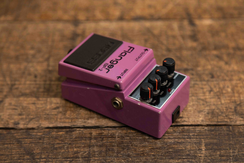 Boss BF-2 Flanger 1982 (Black Label) Made In Japan – Clingan Guitars