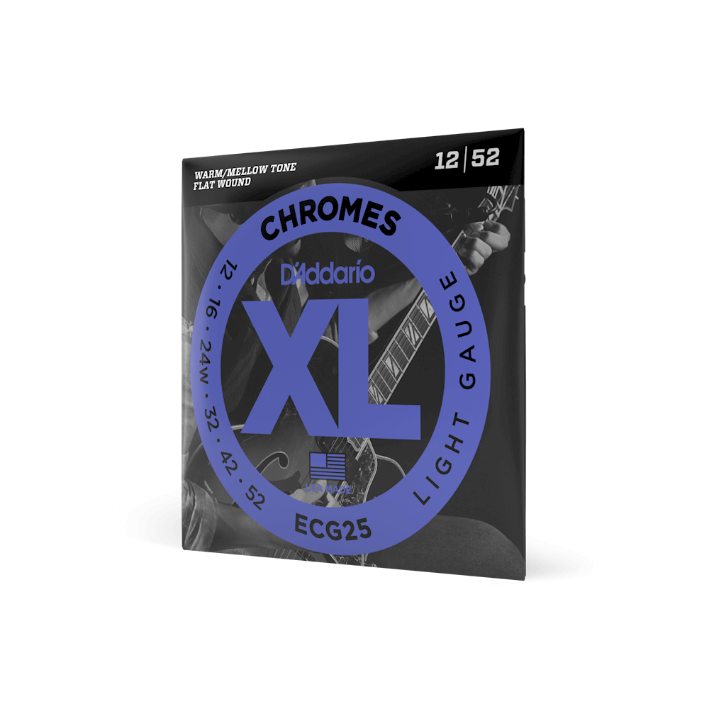 D'Addario 12-52 LIGHT, XL CHROMES ELECTRIC GUITAR STRINGS – Clingan Guitars