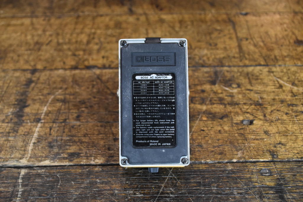 Boss TW-1 T Wah (Black Label) 1983 - Yellow – Clingan Guitars