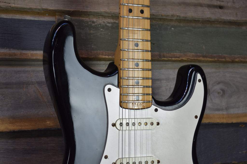 Fernandes Burny Custom FST-70 1976 Black – Clingan Guitars