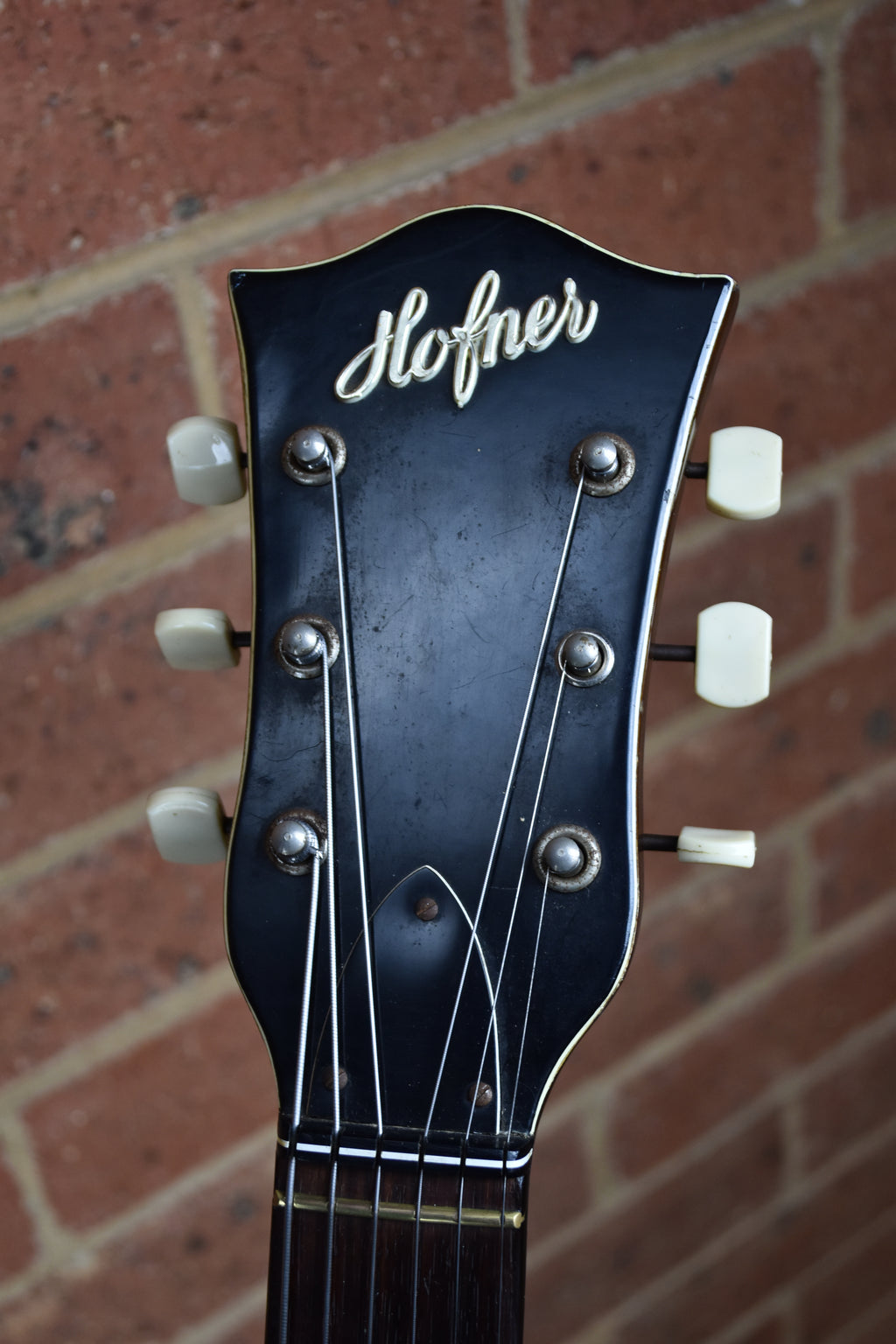 Hofner 4500 Thinline 1966 - Brown-Burst – Clingan Guitars